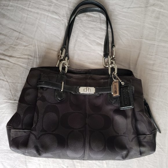 Coach | Bags | Coach Chelsea Signature Jayden Carryall Black | Poshmark